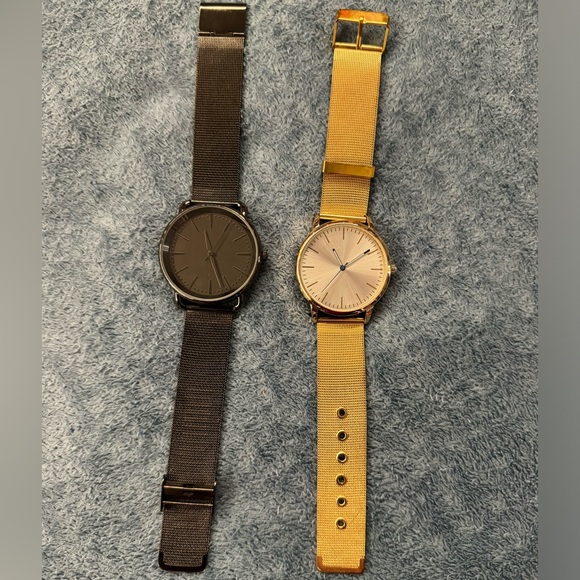 Accessories | Stainless Steel Japan Movement Watch Set | Poshmark